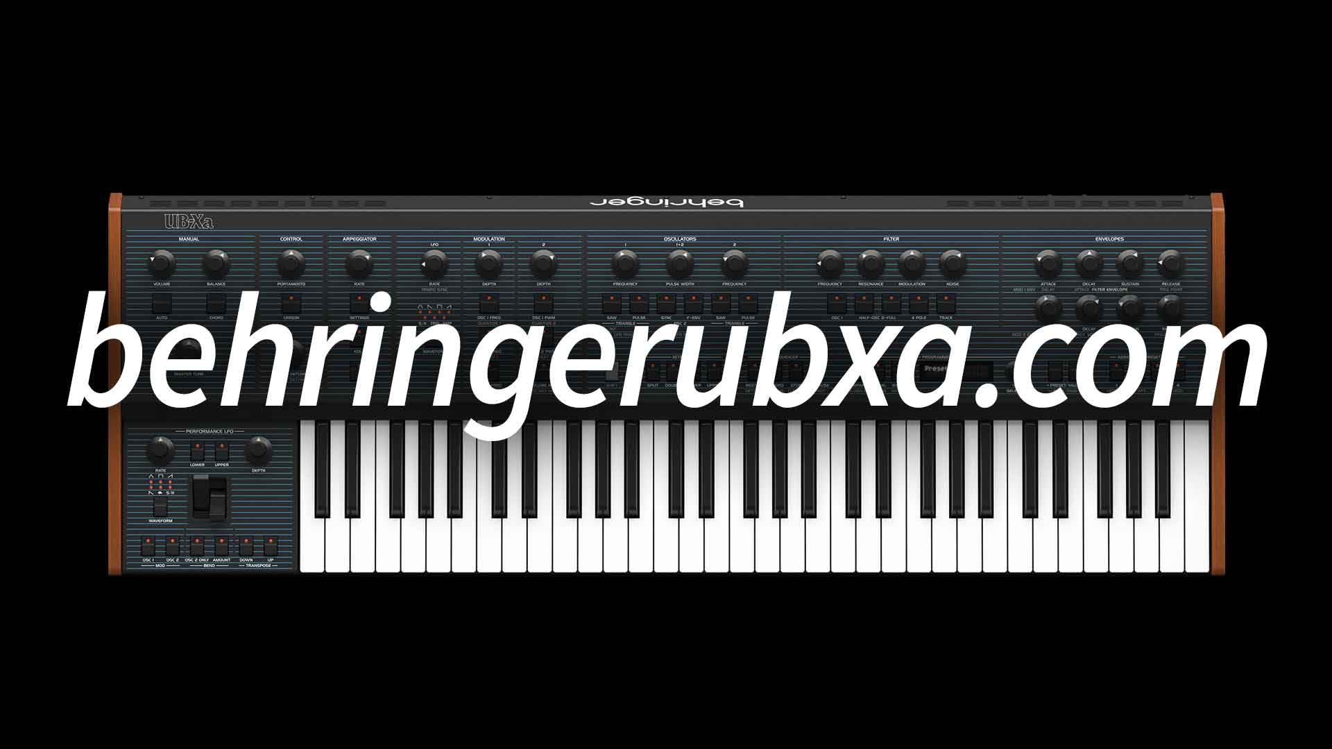 Behringer UB-Xa Specifications